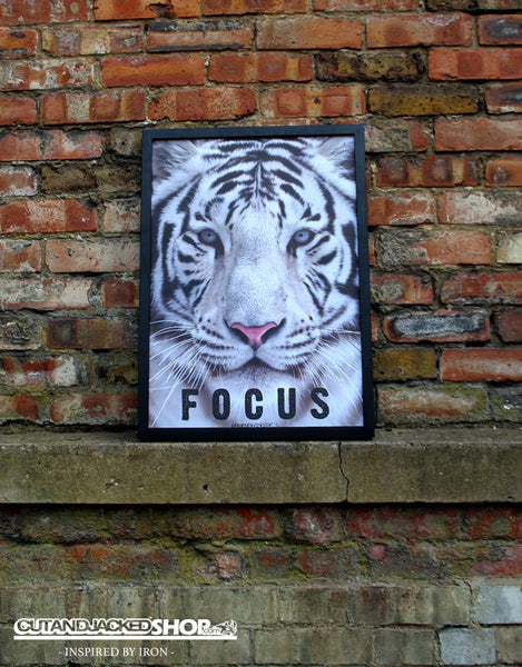 FOCUS - A2 High Quality Motivational Poster – CutAndJacked Shop