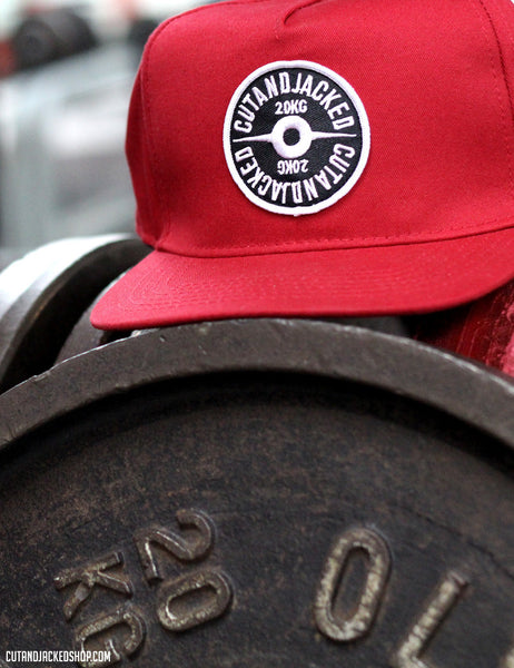 The CutAndJacked Snapback - Red – CutAndJacked Shop